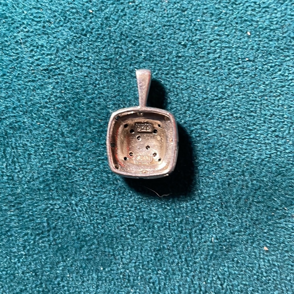 Rare Vintage Pendant Marked Sun 925 Sterling Silver W… - Gem